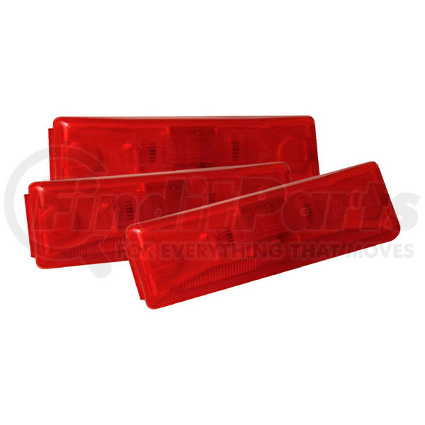 46742-3 by GROTE - Clearance / Marker Lamp, Red