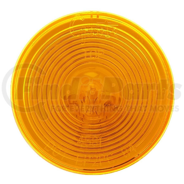 45813 by GROTE - Clearance Marker Light - 2-1/2" Round, Optic Lens, 12V