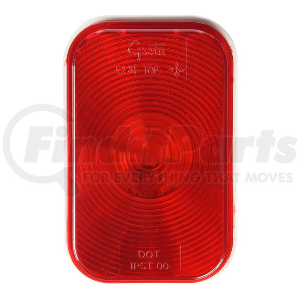 52202 by GROTE - Rectangular Stop / Tail / Turn Light - Double Contact