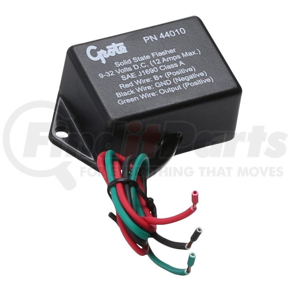 44010 by GROTE - Solid-State Electronic Flasher - 3-Wire
