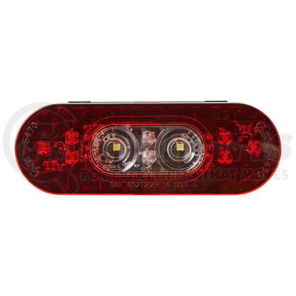 54702 by GROTE - 6" Oval LED Stop / Tail / Turn Light with Integrated ...