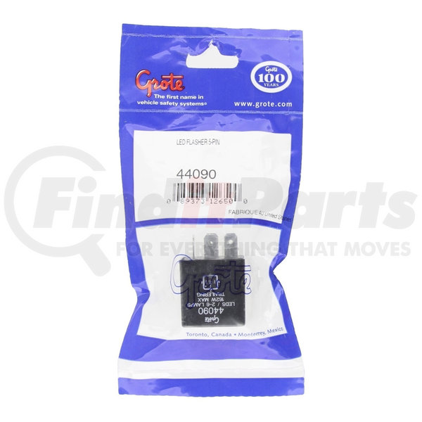 44090 by GROTE - 5 Pin Flashers - Electronic LED, ISO Terminals