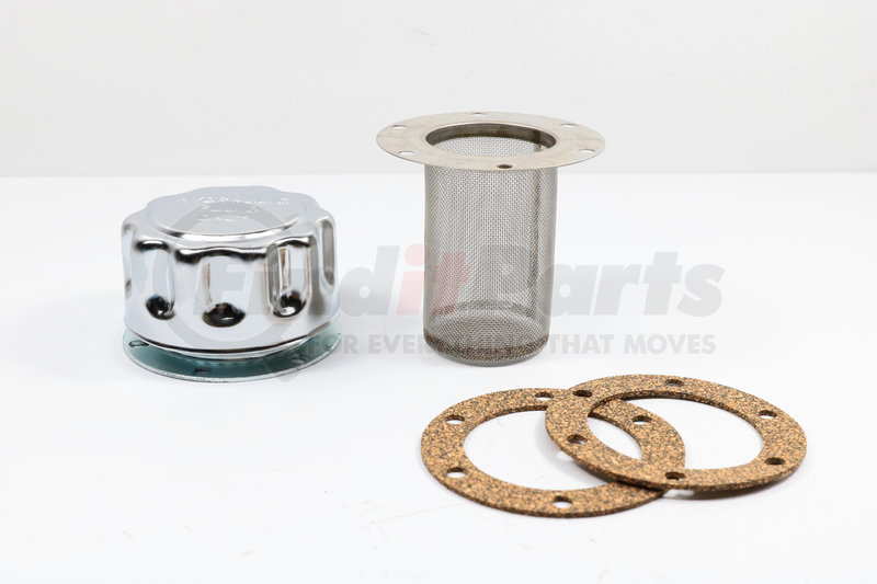 TFA005715 by BUYERS PRODUCTS - Chrome Filler-Strainer Breather Cap Assembly