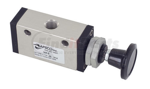 VX-3 by APSCO - Hydraulic Cab Air Control Valve, 2-Position, 3-Way ...