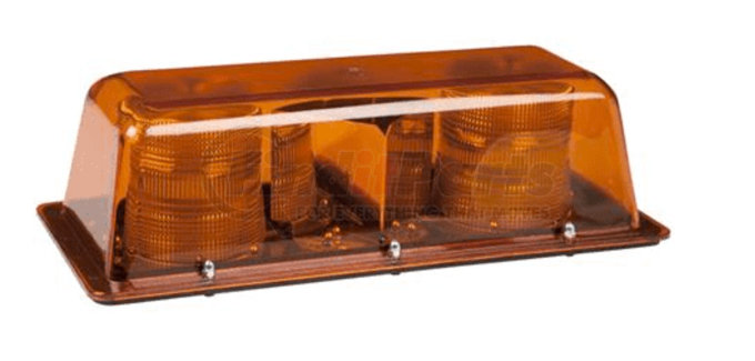 79043 by GROTE - Dual Strobe Mini LED Light Bar - Class II, Permanent ...