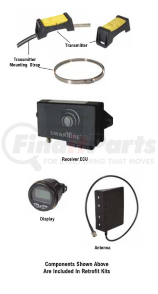 108.101 by BENDIX - SmarTire TPMS Retrofit Kit, Service New