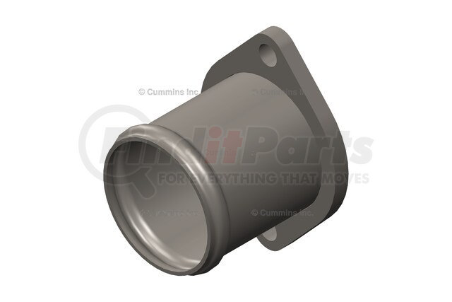 3913030 by CUMMINS - Engine Coolant Water Outlet Tube