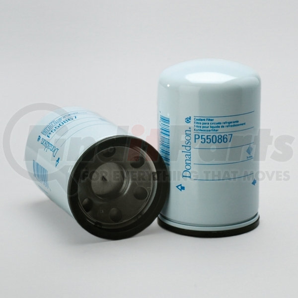 P550867 by DONALDSON - Coolant Filter, Spin-On Non-Chemical