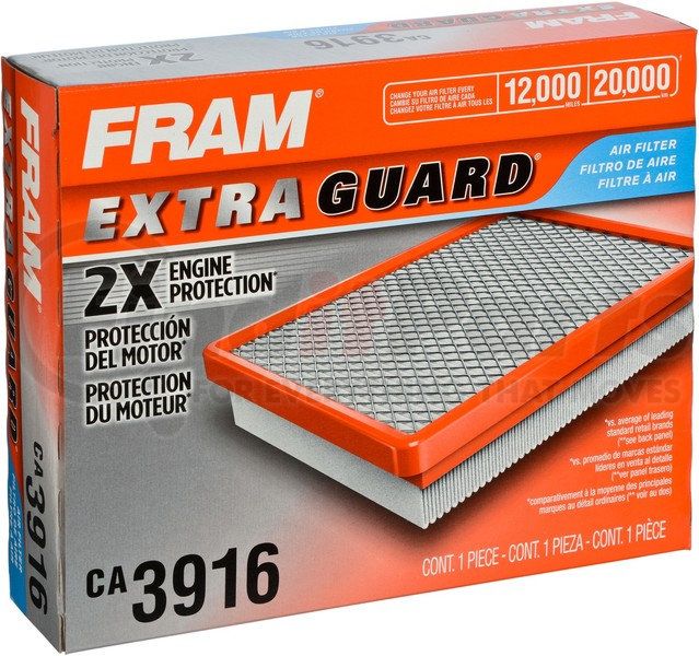 CA3916 by FRAM - Air Filter