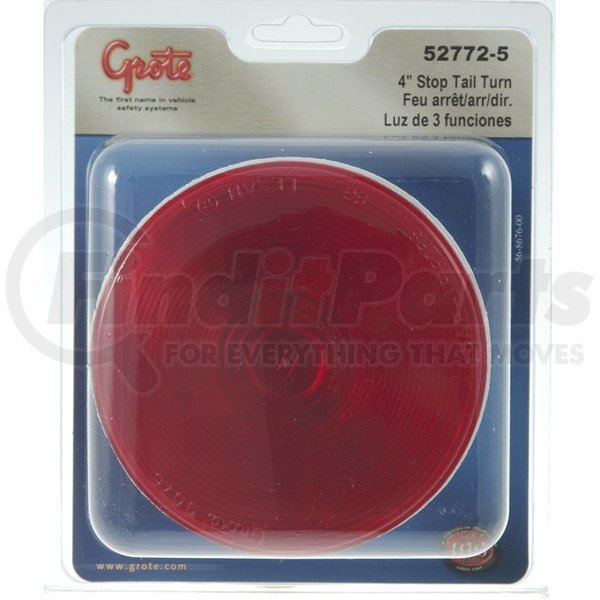 Grote 52772-5 Tail Light + Cross Reference | FinditParts
