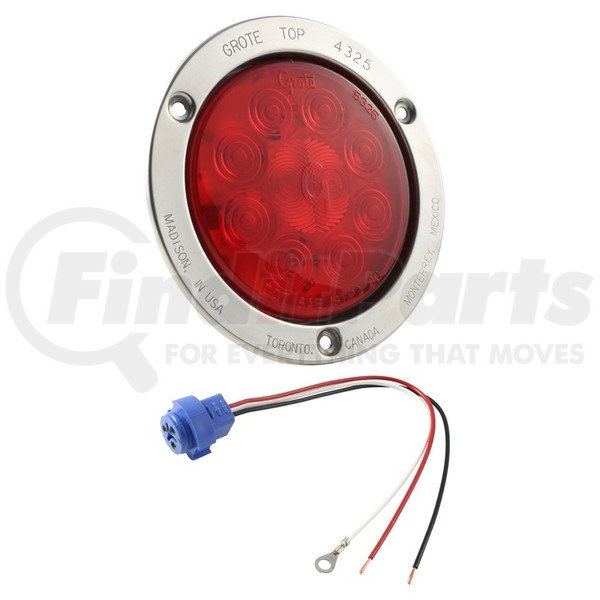 53432 by GROTE - SuperNova® 4" 10-Diode Pattern LED Stop / Tail / Turn ...