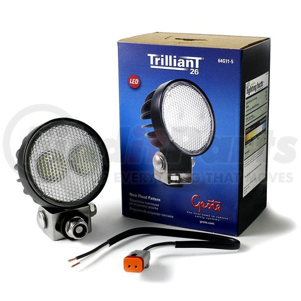 64G11-5 by GROTE - Trilliant® T26 LED Work Light | 1800 Lumens ...