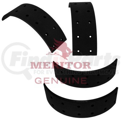 Meritor MA3121443TT Drum Brake Shoe Lining + Cross Reference | FinditParts