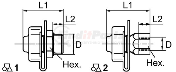 WABCO 4637031150 Disc Brake Hardware Kit + Cross Reference | FinditParts