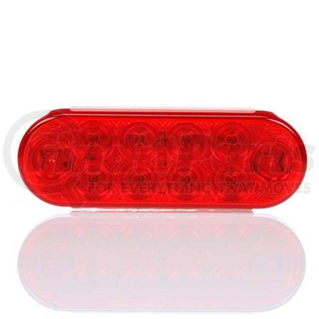 6058 by TRUCK-LITE - LED Stop/Turn/Tail Light - Signal-Stat, Red, Oval ...