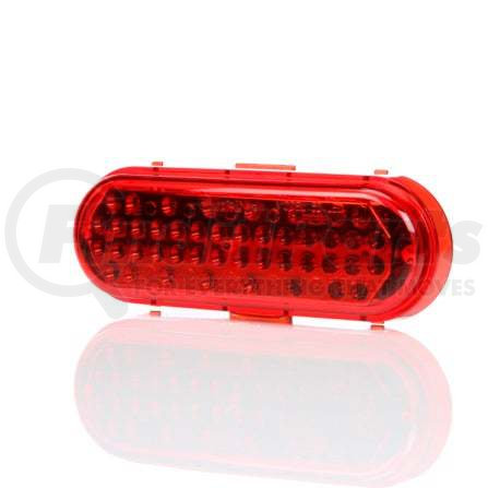 60120R by TRUCK-LITE - Super 60, LED, Strobe, 36 Diode, Oval Red, Red ...