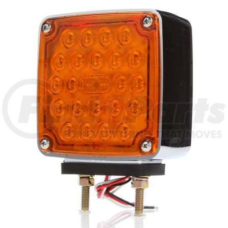 2758 by TRUCK-LITE - LED Pedestal Light - Signal-Stat, Red/Yellow ...