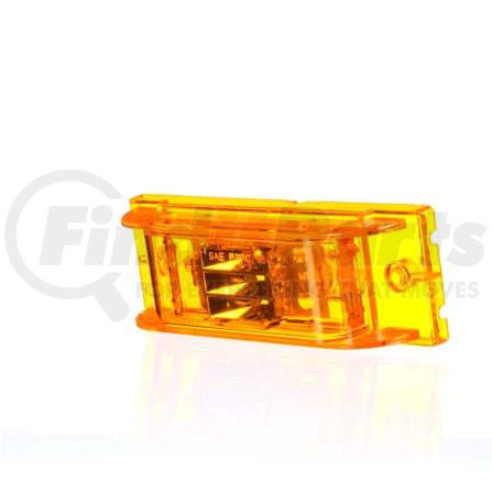 21075Y by TRUCK-LITE - LED Marker Light (Yellow/Turtleback)