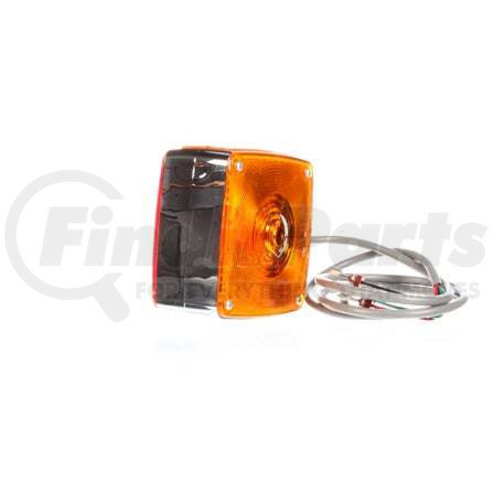 4805AY116 by TRUCK-LITE - Signal-Stat Incandescent Pedestal Light - Red ...