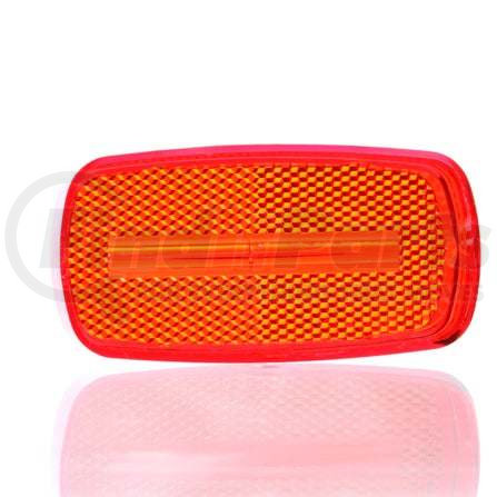 9057 by TRUCK-LITE - Signal-Stat Marker Light Lens - Rectangular, Red ...