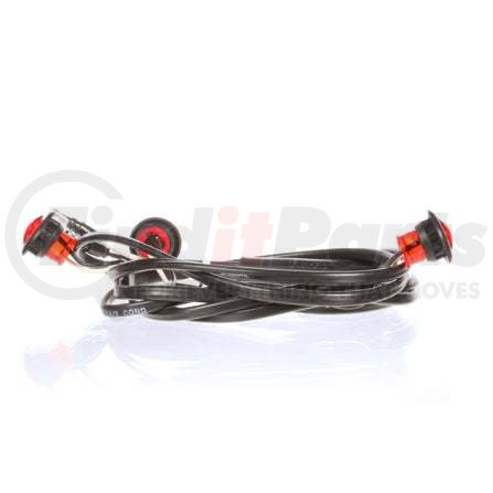 33740R by TRUCK-LITE - 33 Series, LED, ID Light Assembly, Round, Red, 3 ...