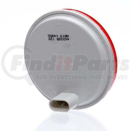 44202R by TRUCK-LITE - Super 44, LED, Red, Round, 42 Diode, Stop/Turn ...