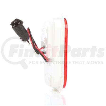 45258R by TRUCK-LITE - 45 Series, LED, Red, Rectangular, 15 Diode, Stop ...