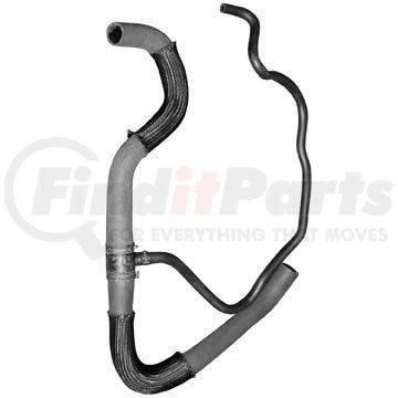 72344 by DAYCO - CURVED RADIATOR HOSE, DAYCO