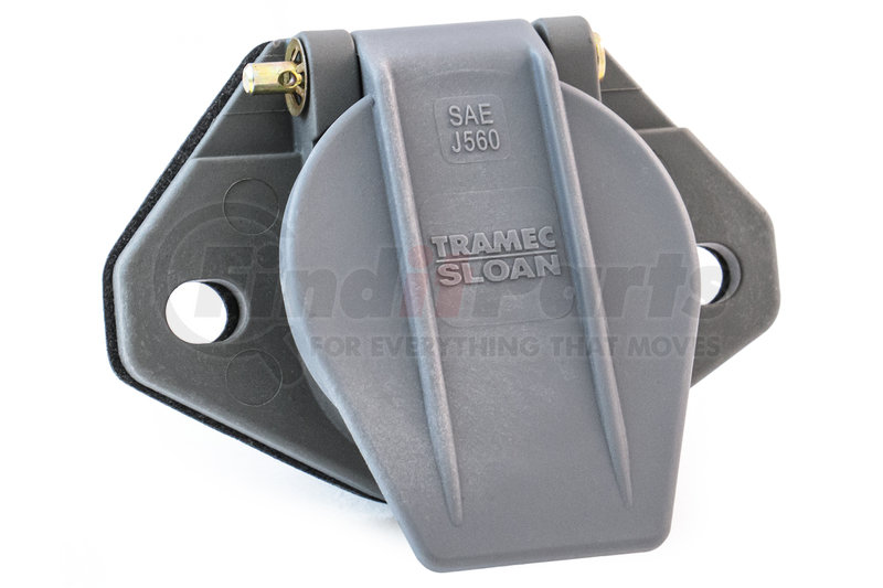 38501 by TRAMEC SLOAN - Receptacle, Nylon, 7-Way, Push-On, Solid