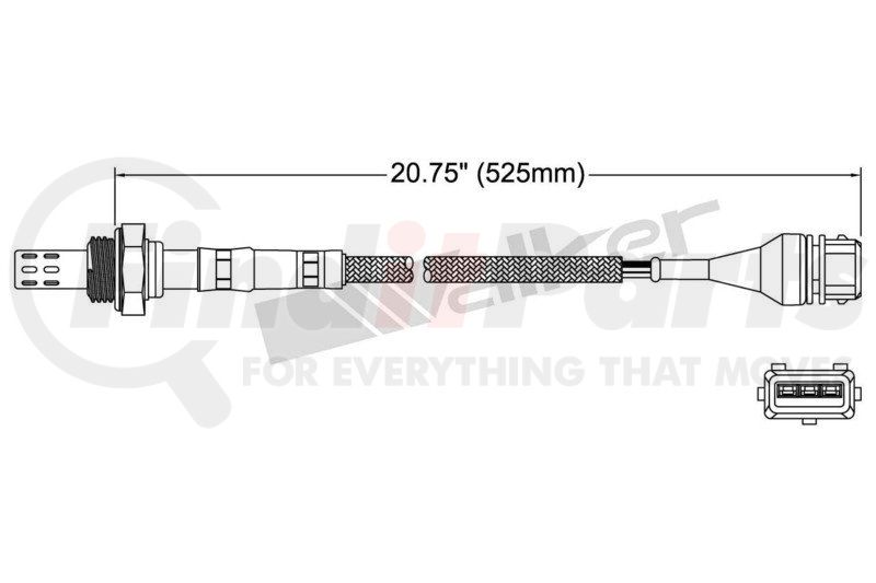 Walker Products 250-23153 Oxygen Sensor | FinditParts
