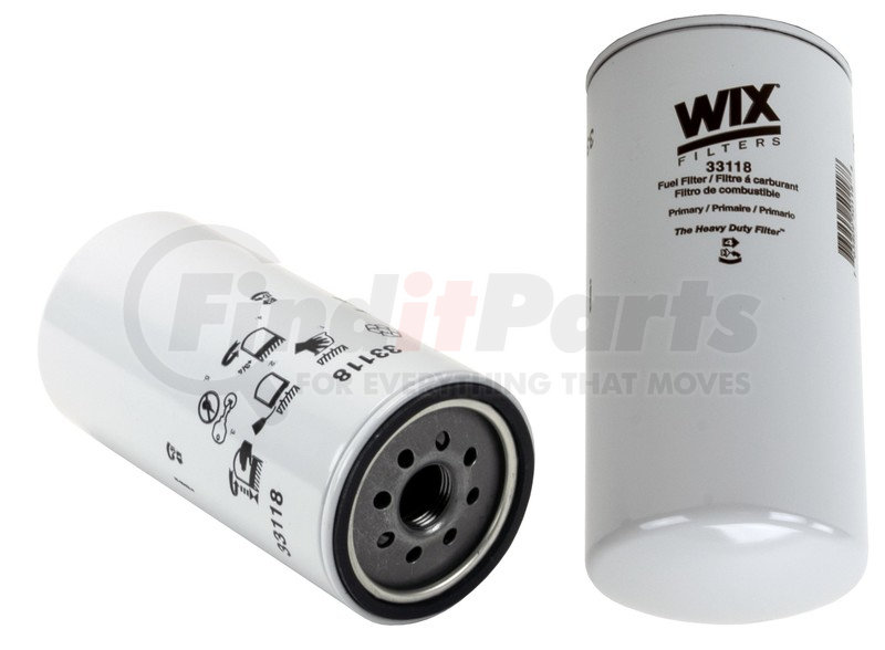33118 by WIX FILTERS - SPIN-ON FUEL FILTER