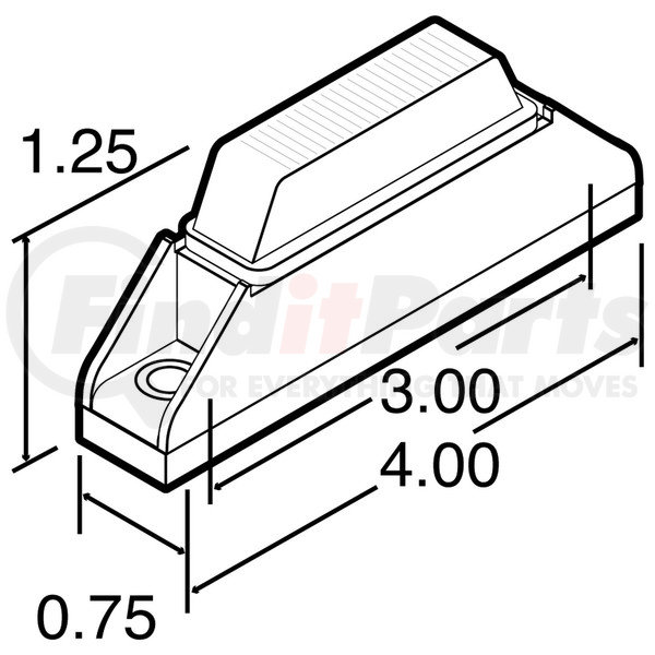 35200Y by TRUCK-LITE - 35 Series Marker Clearance Light - LED, Fit 'N ...