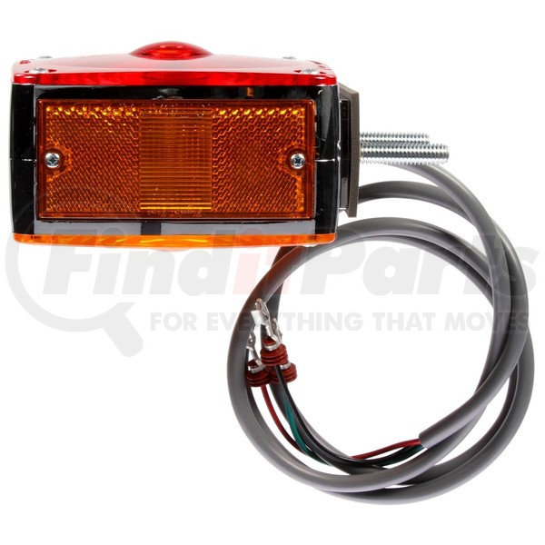 4805AY116 by TRUCK-LITE - Signal-Stat Incandescent Pedestal Light - Red ...