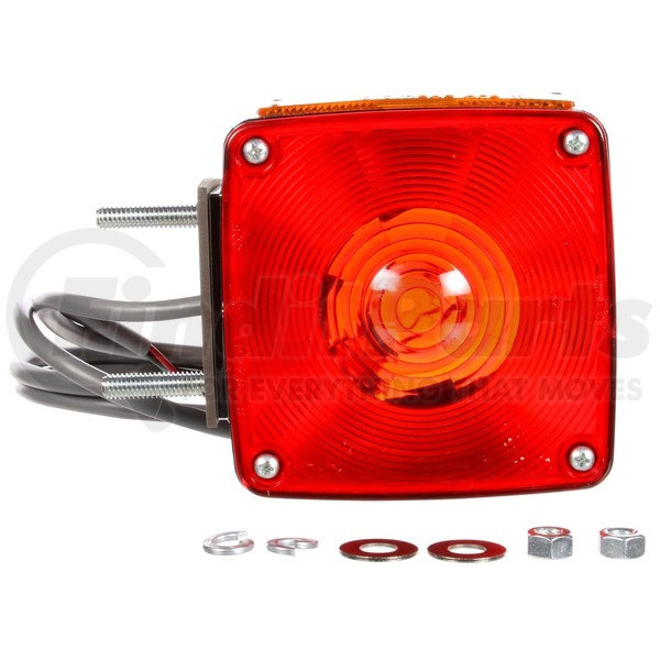 4805AY116 by TRUCK-LITE - Signal-Stat Incandescent Pedestal Light - Red ...