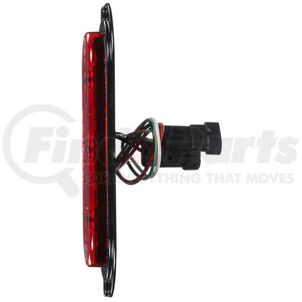 60554R by TRUCK-LITE - 60 Series, LED, Red/Clear Oval 8 Diode Stop/Turn ...