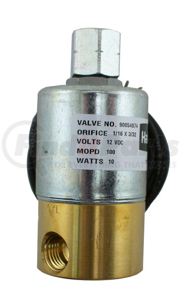 90054074 by HALDEX - 3-Way Electronic Solenoid Valve - 12V, 1/4" NPT ...