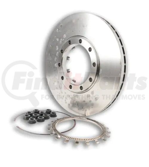 10085621 by CONMET - Rotor Service Kit - Trailer Flat Snap Ring ABS