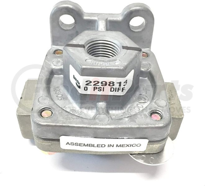 229813N by BENDIX - QR-1 Quick Release Valve, Service New