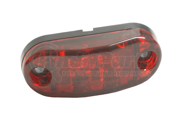 47012 by GROTE - 2 1/2″ Oval LED Clearance / Marker Lamp, Red