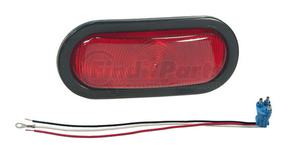 53092 by GROTE - Economy Oval Stop / Tail / Turn Light - Red Kit (52182 ...
