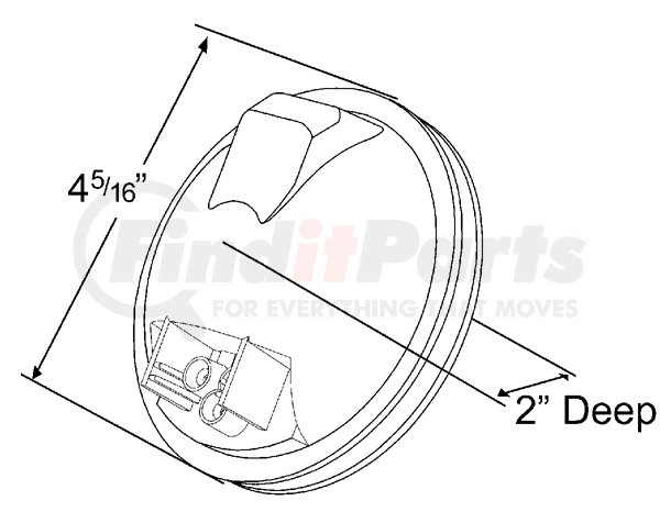 Grote 52772-5 Tail Light + Cross Reference | FinditParts