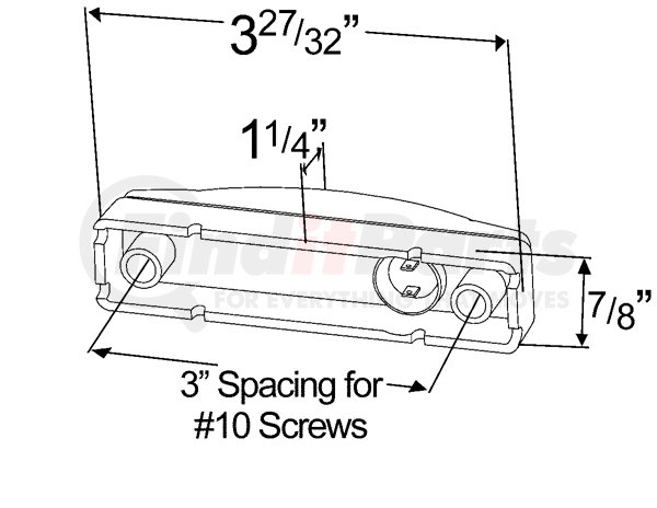47243 by GROTE - SuperNova® 3" Thin-Line LED Clearance / Marker Light ...
