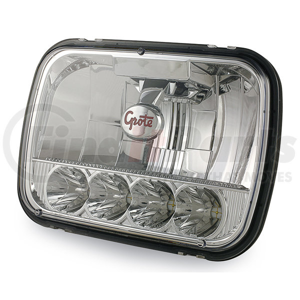90951-5 by GROTE - LED Sealed Beam Headlight - 5x7 LED Sealed Beam ...