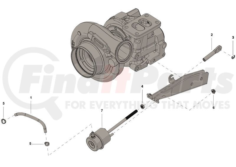 Cummins 4032306 - Variable Geometry Turbocharger Actuator Service Kit ...