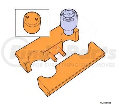 Mack 88800569 Drum Brake Shoe Retainer Clip | FinditParts
