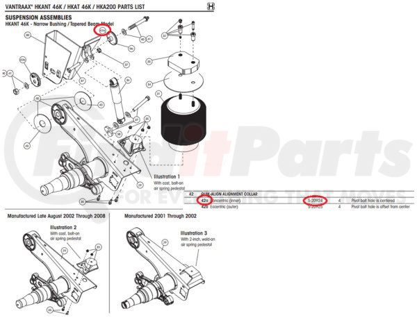 S-20924 by HENDRICKSON - INNER ALIGNMENT WASHER, FLANGED