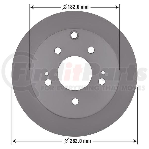 Neotek 106821GF Disc Brake Rotor + Cross Reference | FinditParts