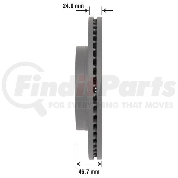 Neotek 106939GF Disc Brake Rotor + Cross Reference | FinditParts