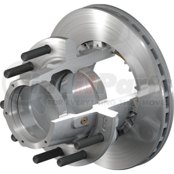 10083512 by CONMET - Aluminum Conventional Hub/Rotor TP Trailer