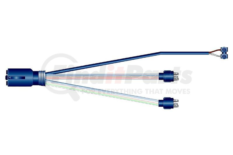 36-9503 by PHILLIPS INDUSTRIES - Trailer Harness - Universal Pigtail ...